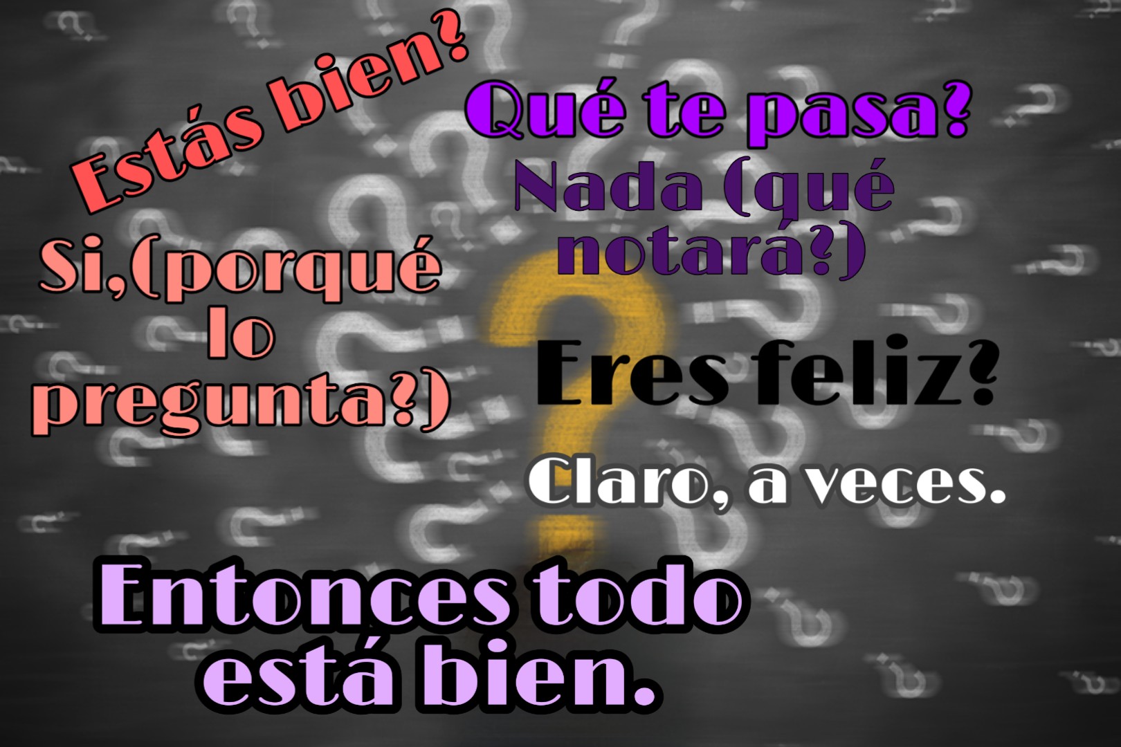 La importancia de las respuestas. – Vivencias, caminancias y pensancias